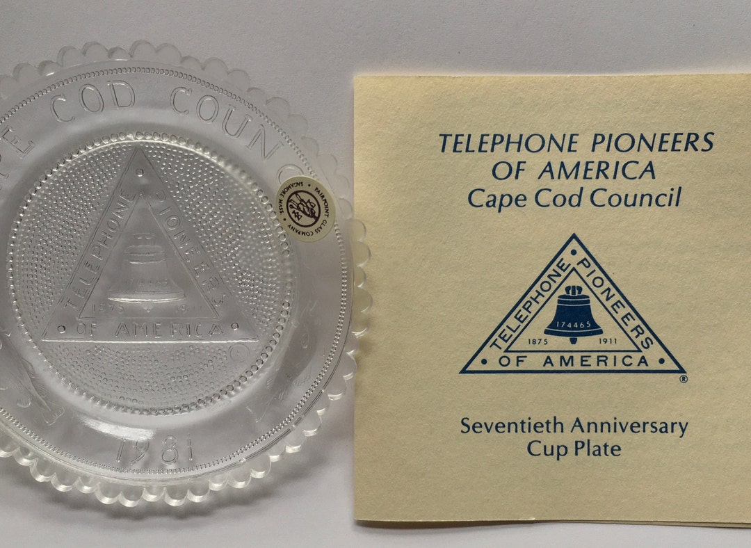 Cape Cod Telephone Pioneers of America, Belltel Collectible Art Glass ...