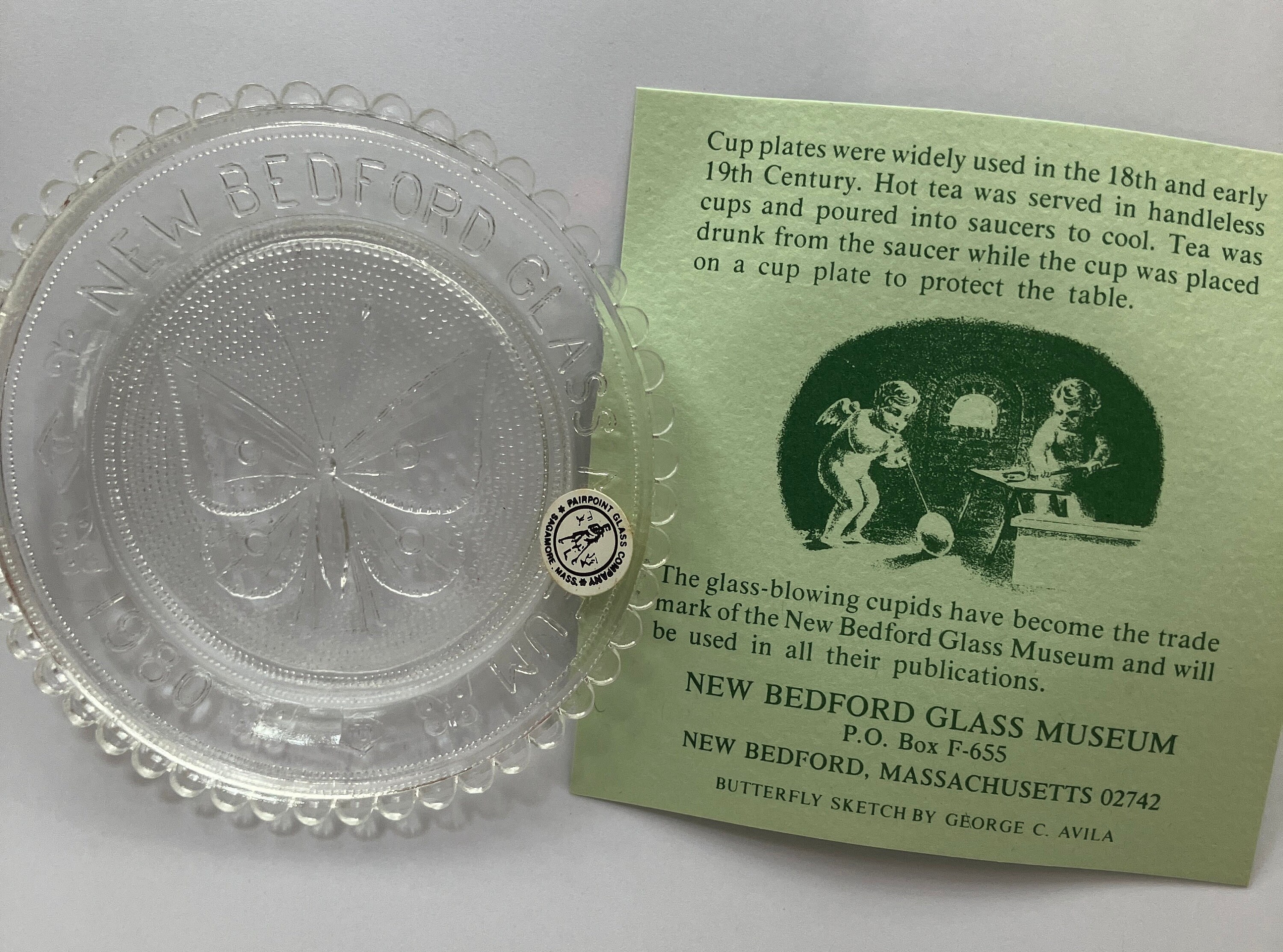 Butterfly Art Glass, Cottagecore Home Decor, Gift for Women, Vintage ...