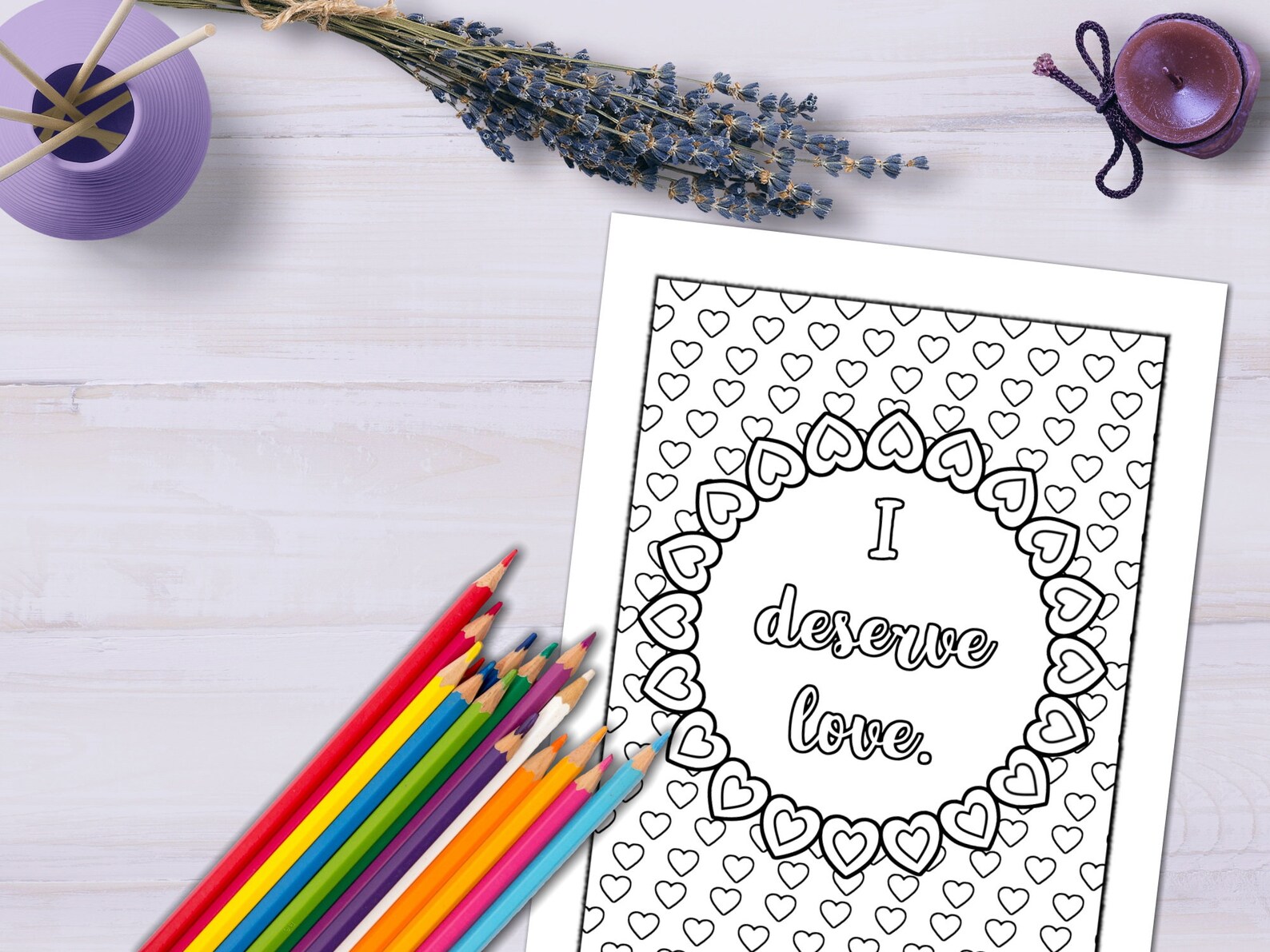 Self Esteem Coloring Page Bundle 12 printable pages Self | Etsy