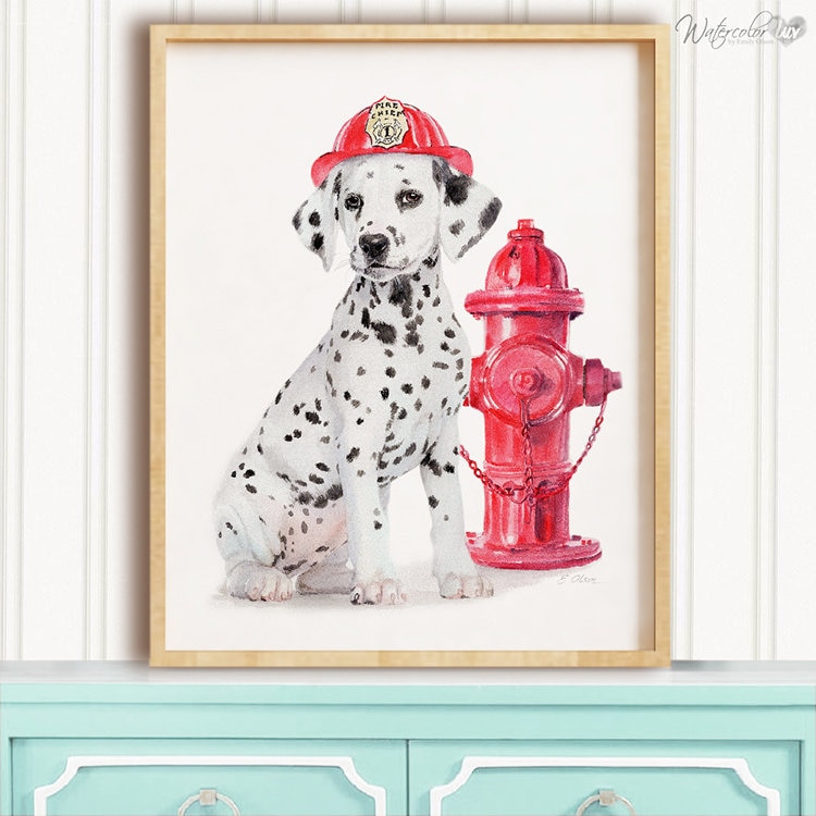Dalmatian Fire Dog Toy