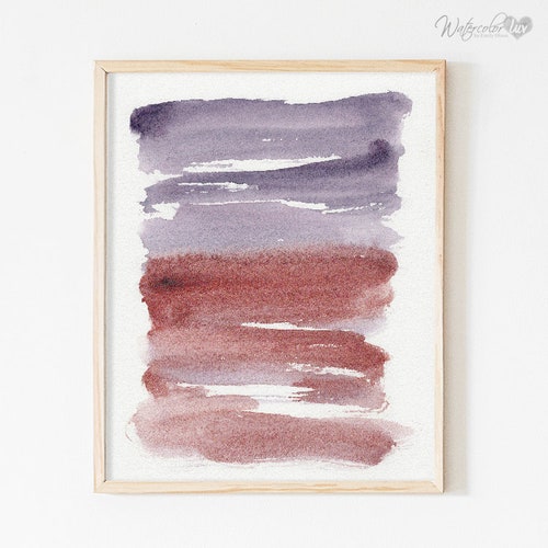 Purple and Black Brush Strokes Clipart Paint Strokes PNG | Etsy