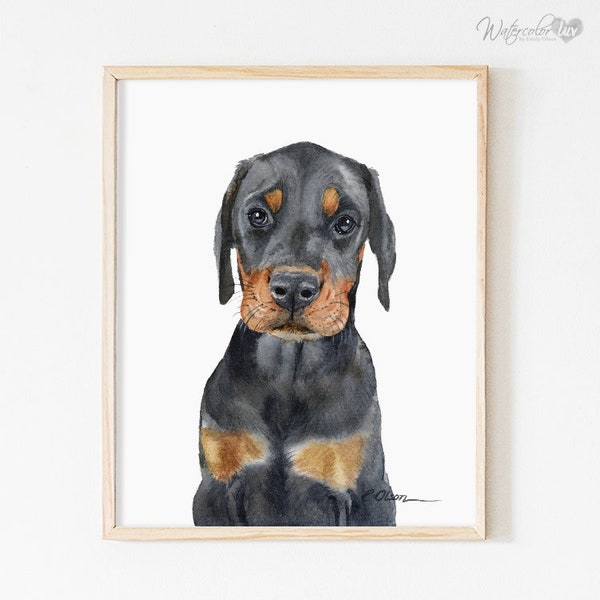 Doberman Print - Etsy