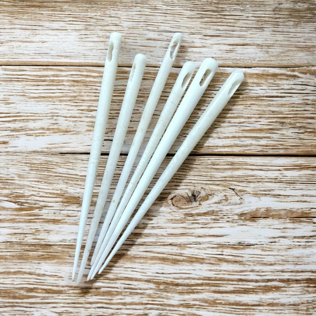 Fine Needle Bone for Viking Medieval Needlecraft Sewing, Darning ...
