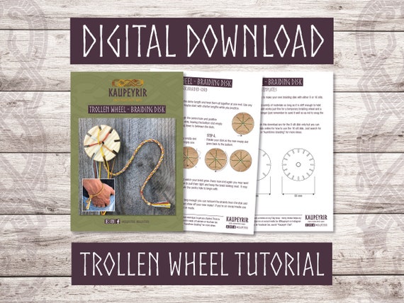 Digital Download Trollen Wheel Instructions Tutorial for - Etsy