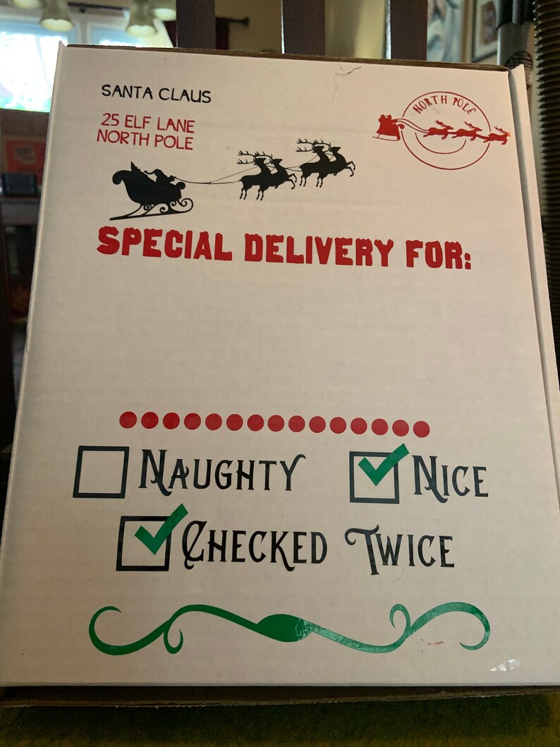 Elf Special Delivery Package Includes Santa Cam Elf Adoption - Etsy