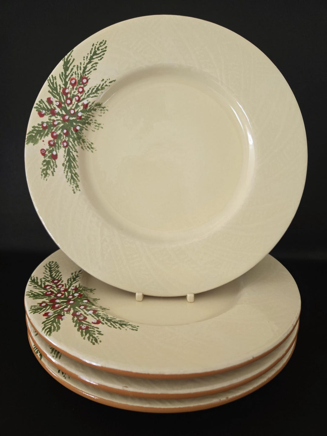 Set of 4/alpine Mist/furio Homes/made in Italy/hand Painted/plates ...