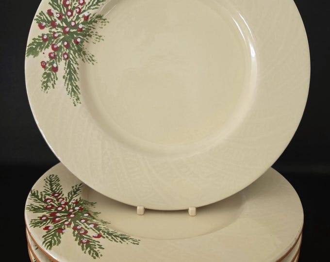 Set of 4/alpine Mist/furio Homes/made in Italy/hand Painted/plates ...