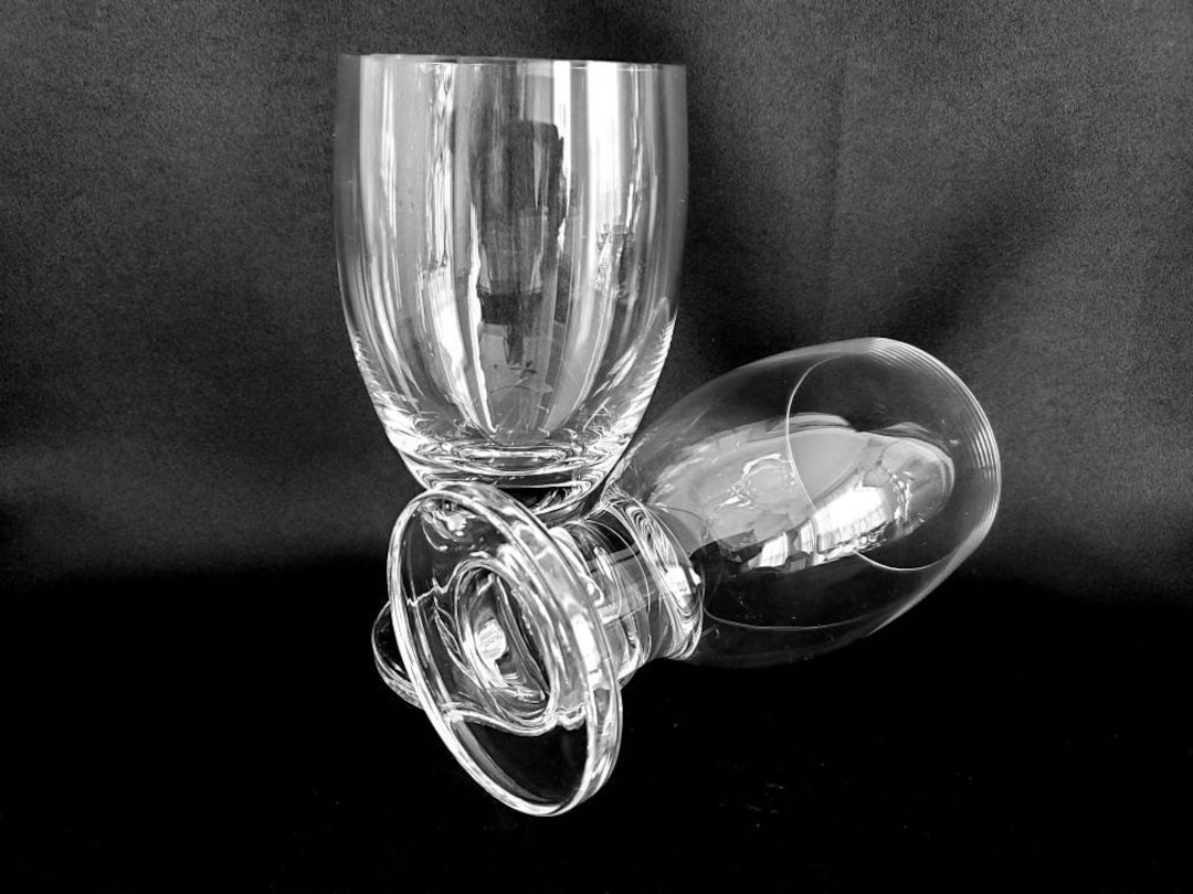 Set of 2/krosno Glassware/payton/made in Poland/stemware/crystal ...