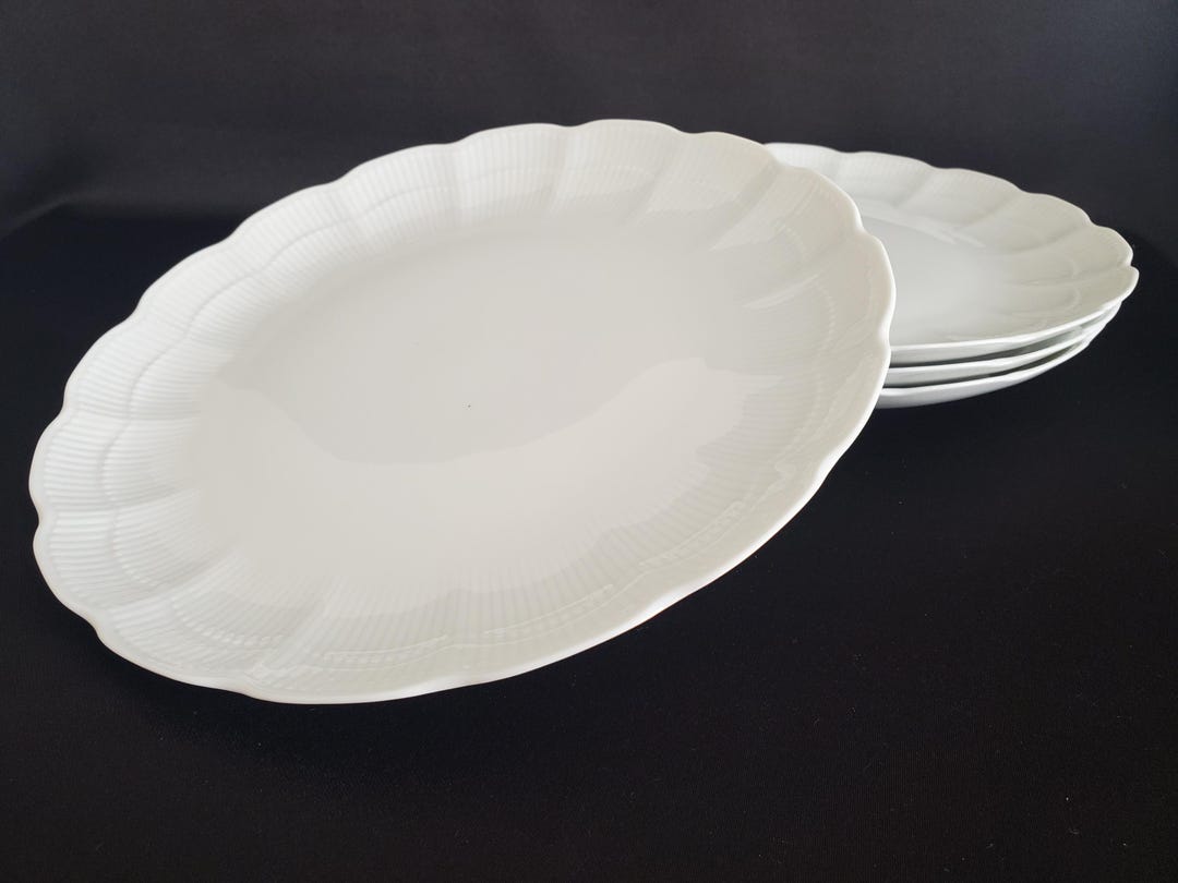 Set of 4/romantica/kaiser/germany/superior Porcelain/white/pristine ...