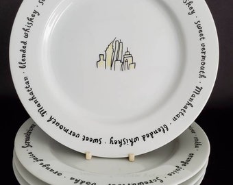 Pottery Barn Cocktail Plates - Etsy