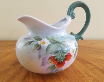 Hand painted pitcher | Etsy