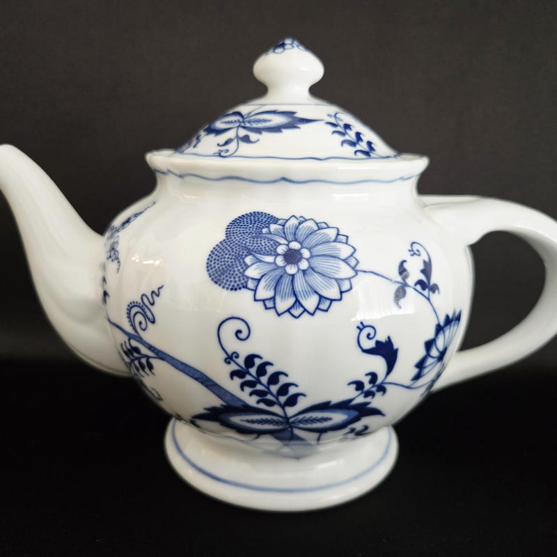 Blue Teapots - Etsy