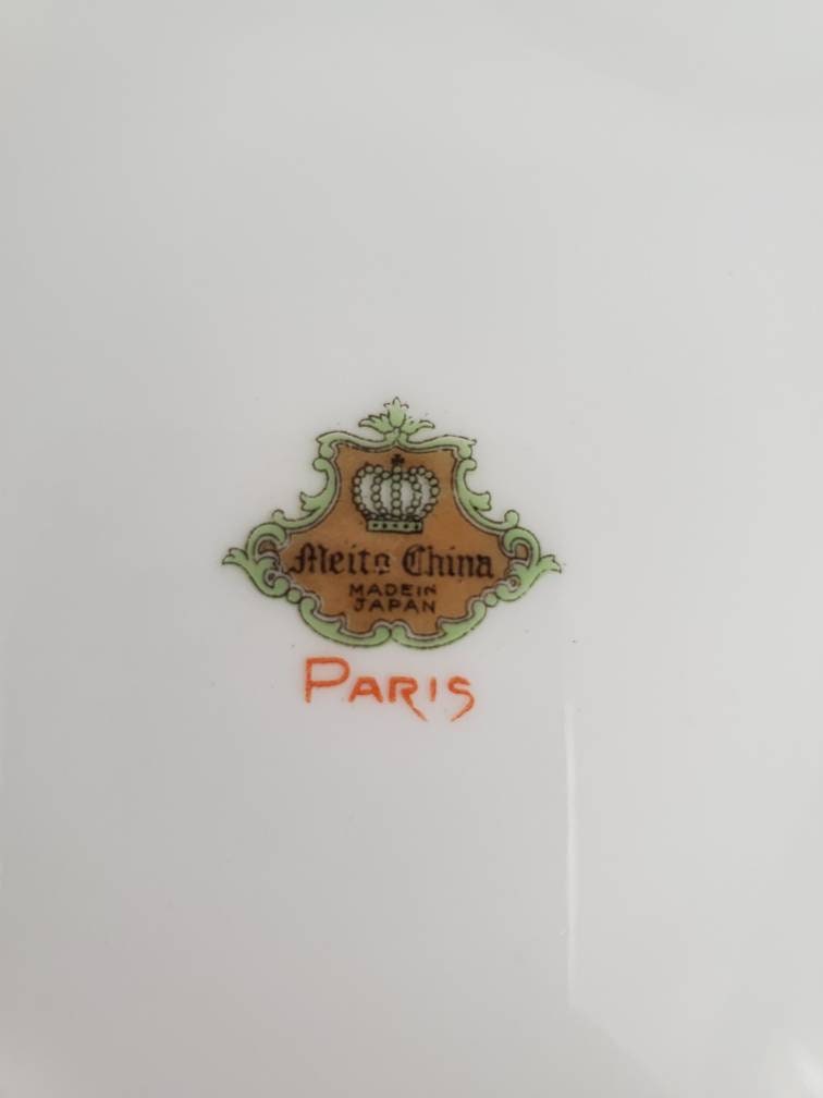 Paris Green by Meito/superior Japanese Porcelain/mint - Etsy