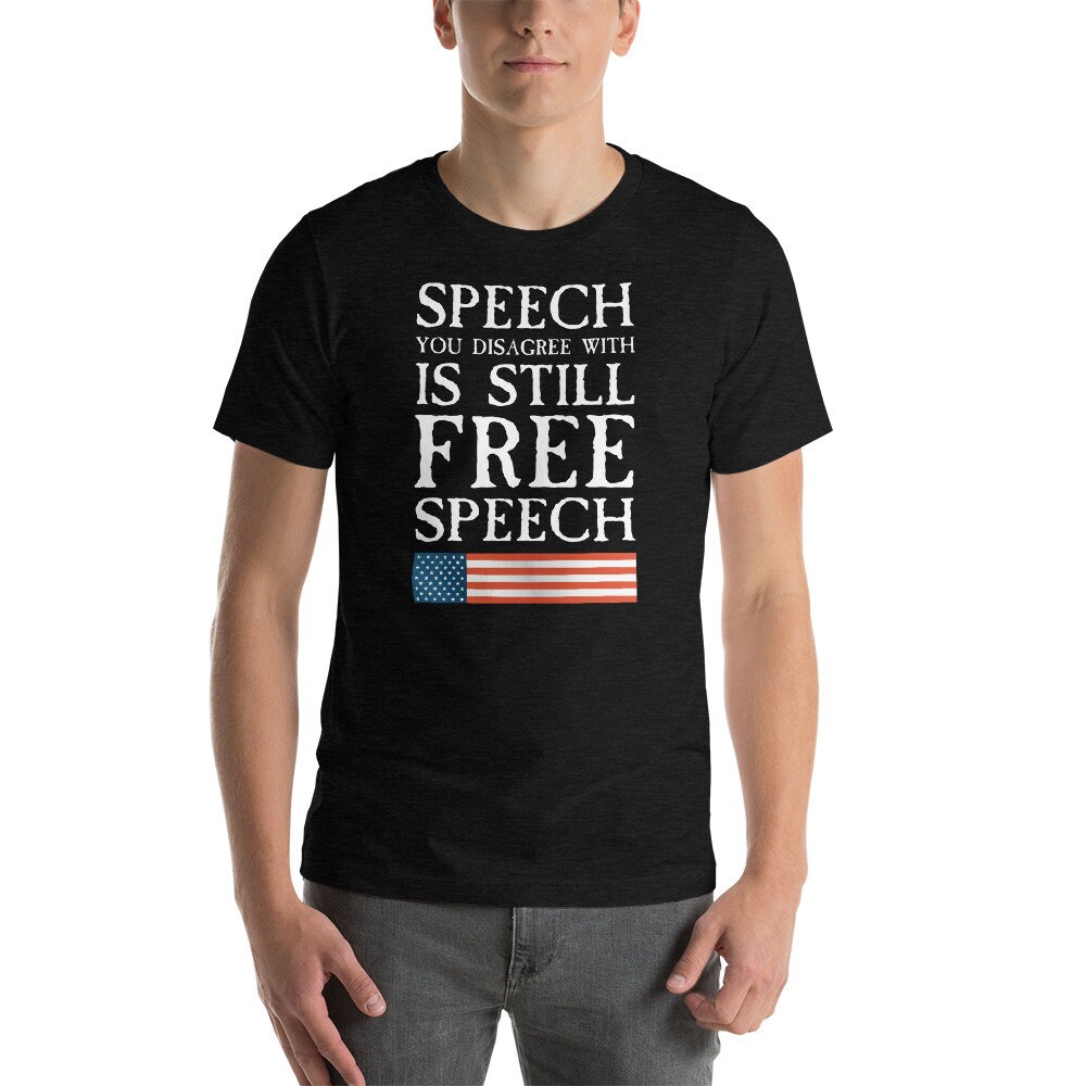 Free Speech First Amendment T-shirt - Etsy