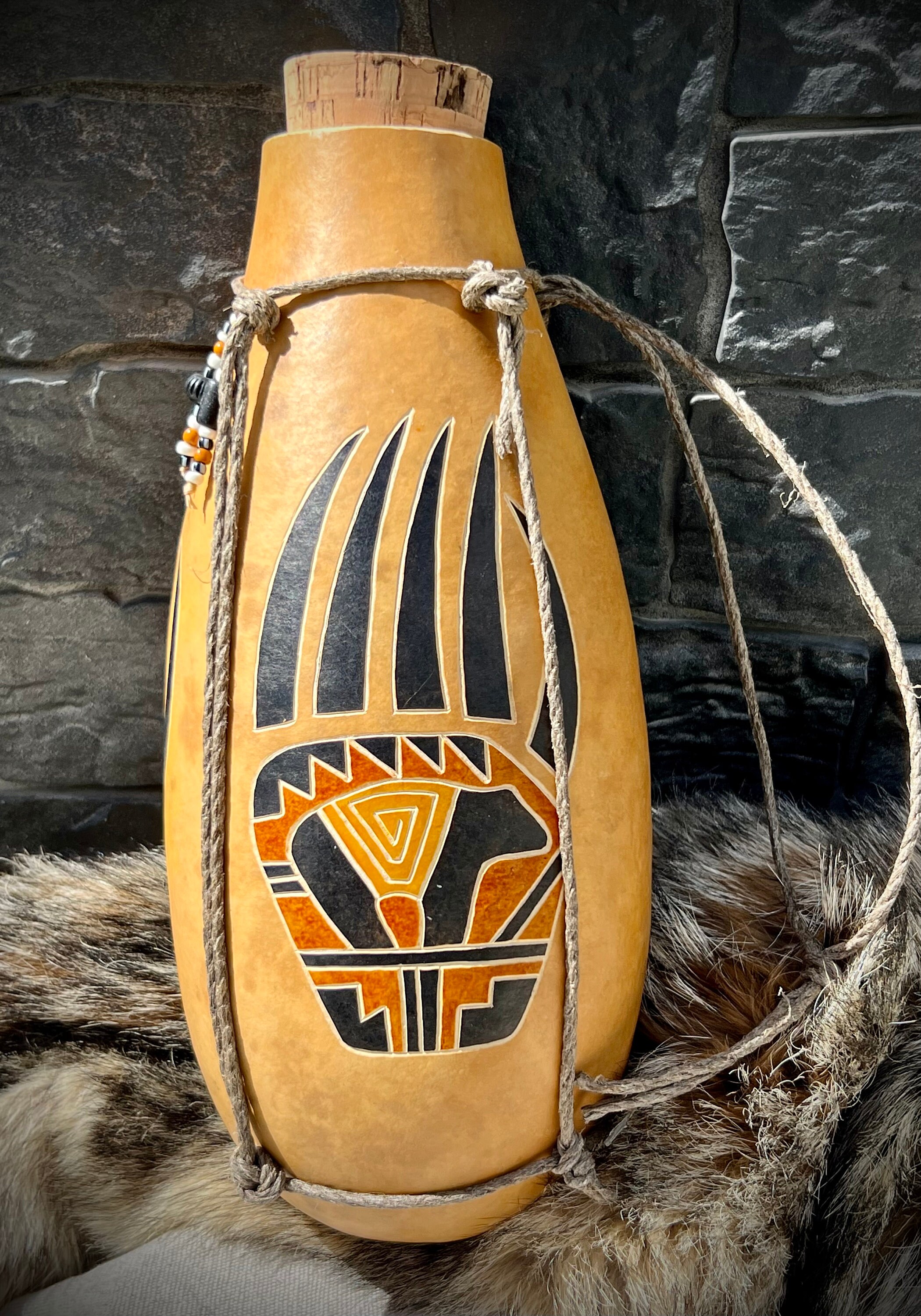 Bear Gourd Jug - Etsy