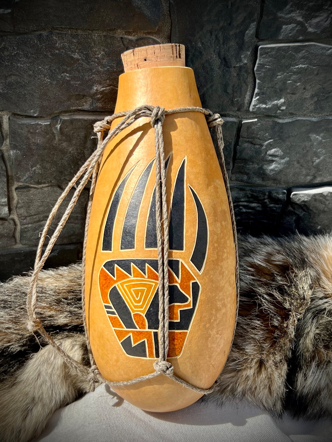 Bear Gourd Jug - Etsy