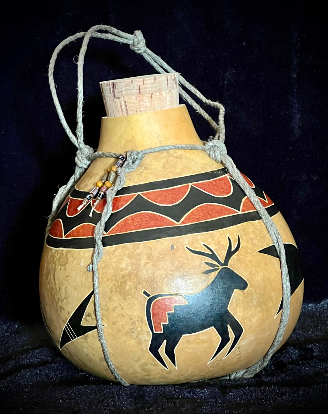 Deer Gourd Jug - Etsy