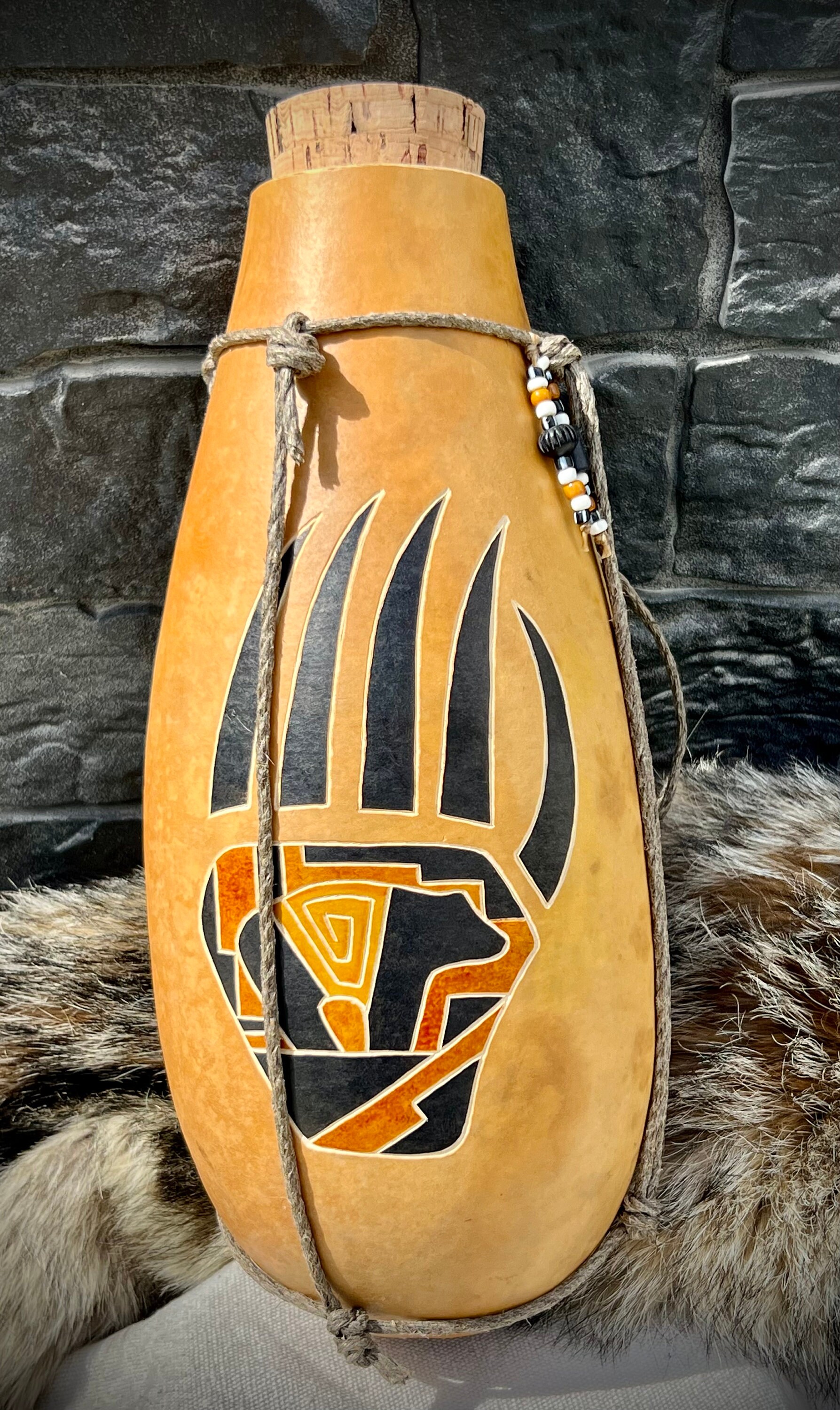 Bear Gourd Jug - Etsy