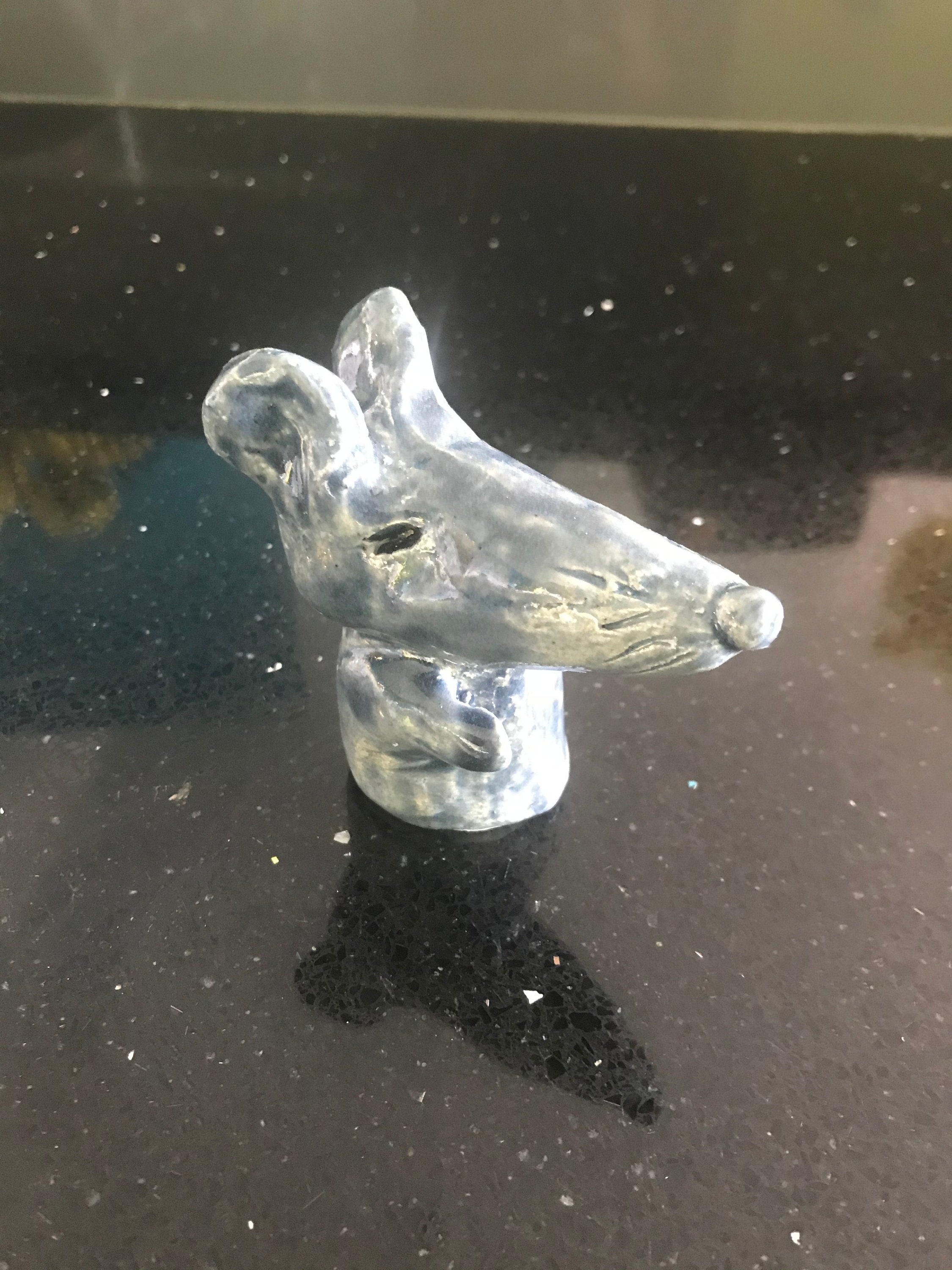 Ceramic Rat Sculpture - 2021 Year of the Rat Chinese Zodiac Sign - Etsy UK