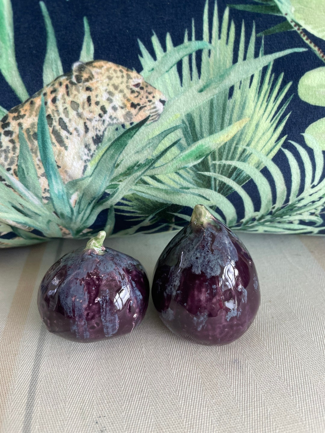 Ceramic Figs (pair) - Etsy UK