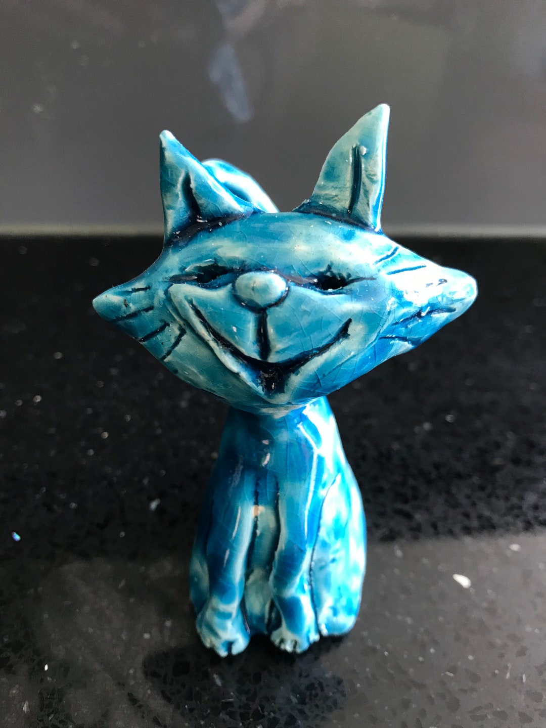 Oriental Blue Alley Cat - Etsy