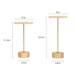 Metal Earring Display Stand, Gold T-bar Earring Holder Jewelry Display ...