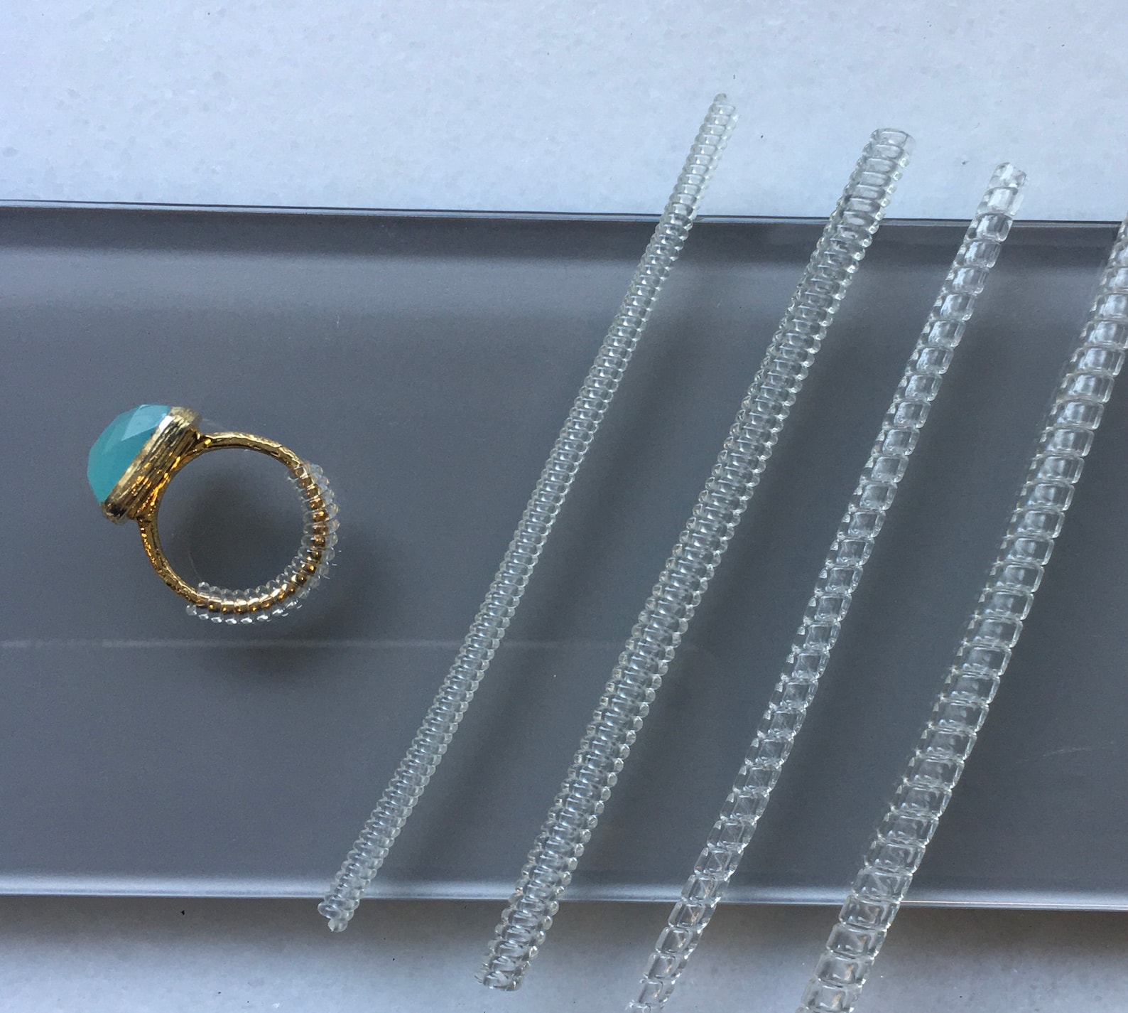 Ring Size Adjuster Soft Clear Ring Fitter 8 Pack - Etsy