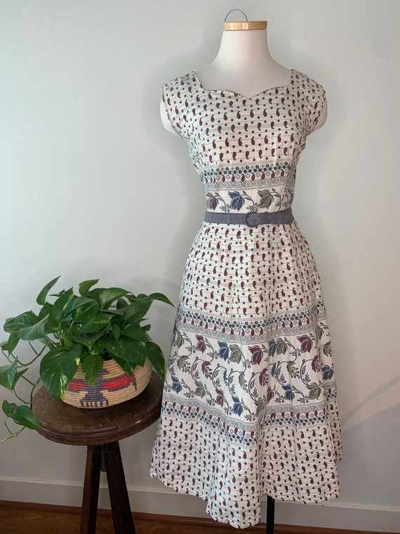 vintage 1950s sun dress - Gem
