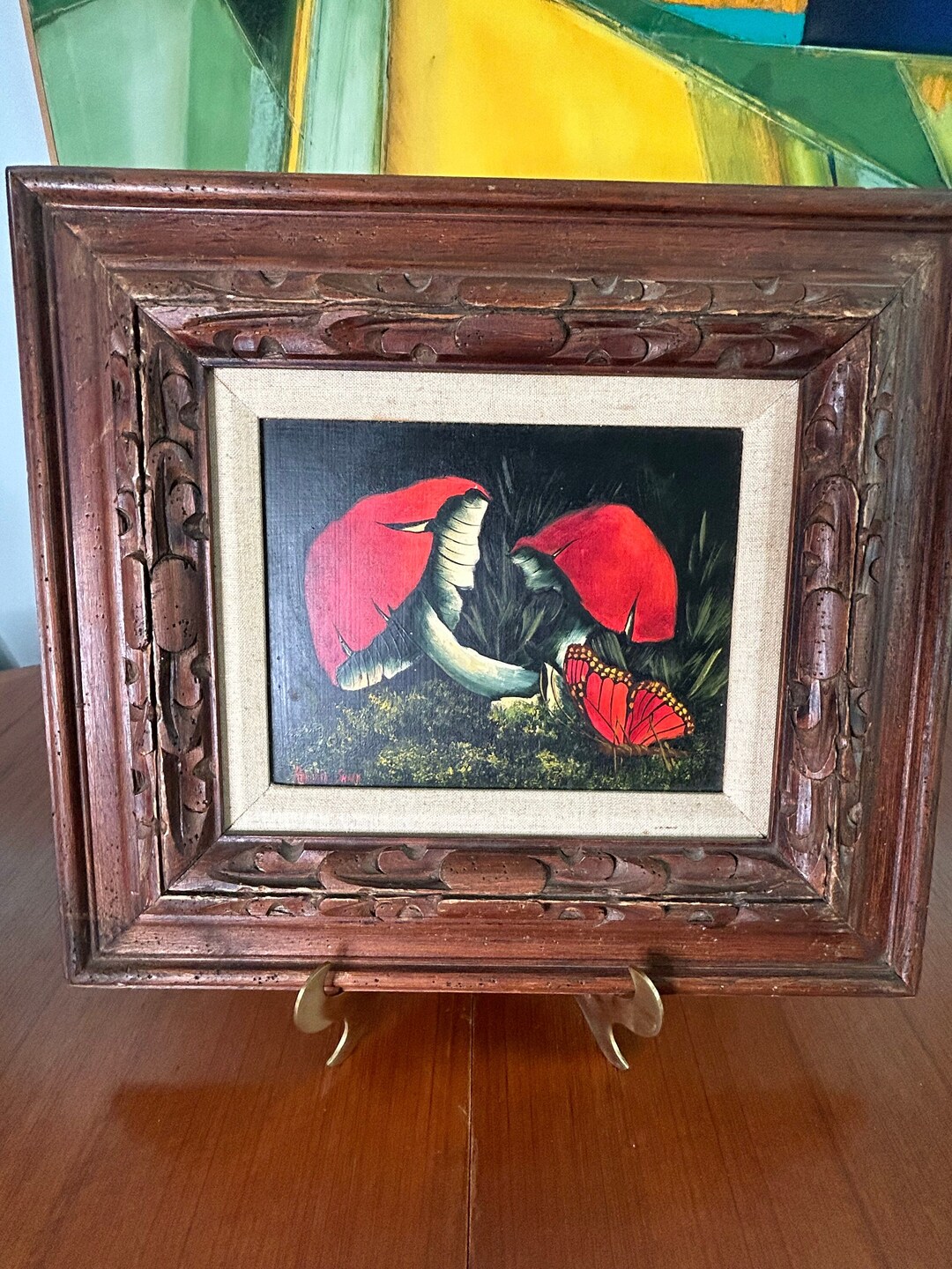 Vintage Roberta Sharp Mid Century Painting - Etsy