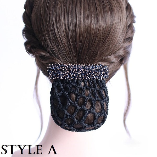 Hair Net With Crystals - Etsy
