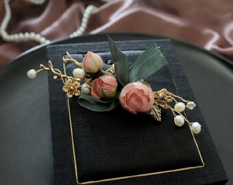 Real Flower Brooch | Etsy
