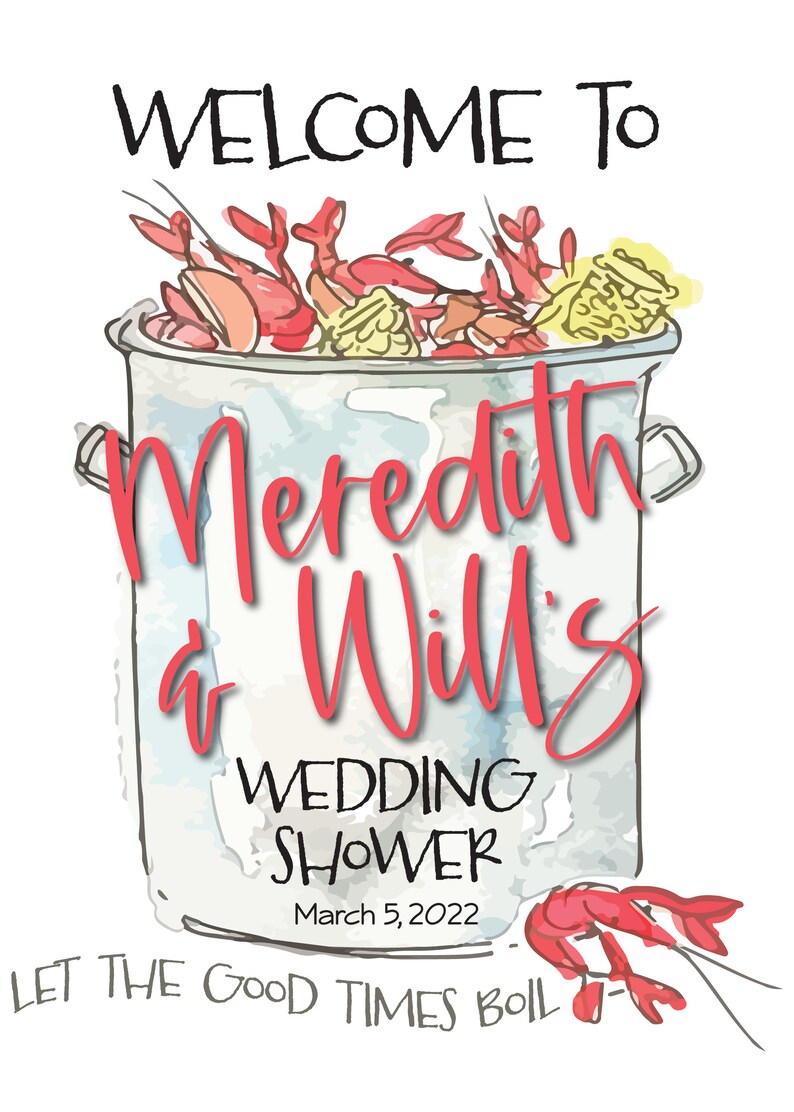 Crawfish Boil Welcome Sign Crawfish Boil Decorations - Etsy