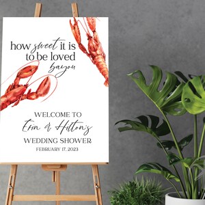 Crawfish Boil Sign | Crawfish Couples Shower | Engagement Party ...