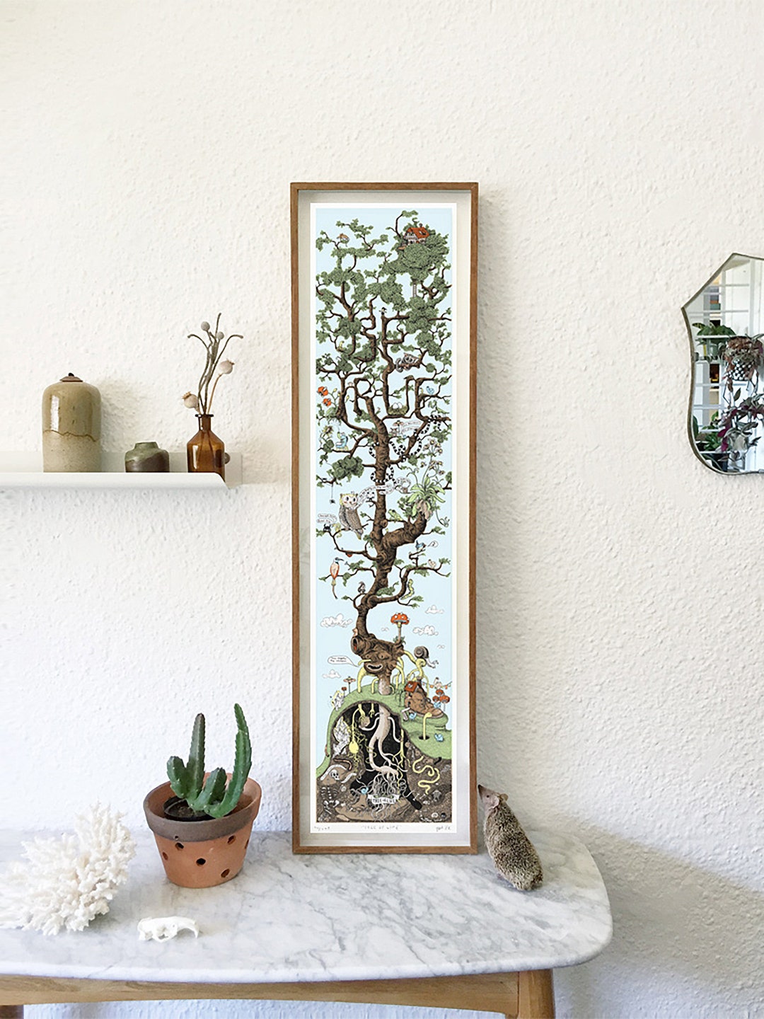 The Tree of Life Fine Art Print - Etsy