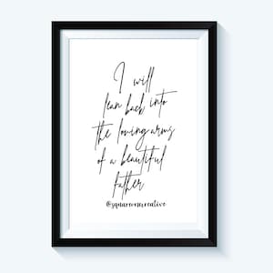 Lean Back Worship Lyrics - 8"x10" Instant Digital Download Christian ...