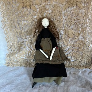 Folk Witch Lydia OOAK Art Doll - Etsy