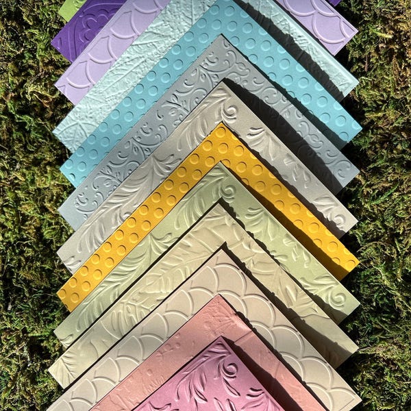 Embossed Paper - Etsy
