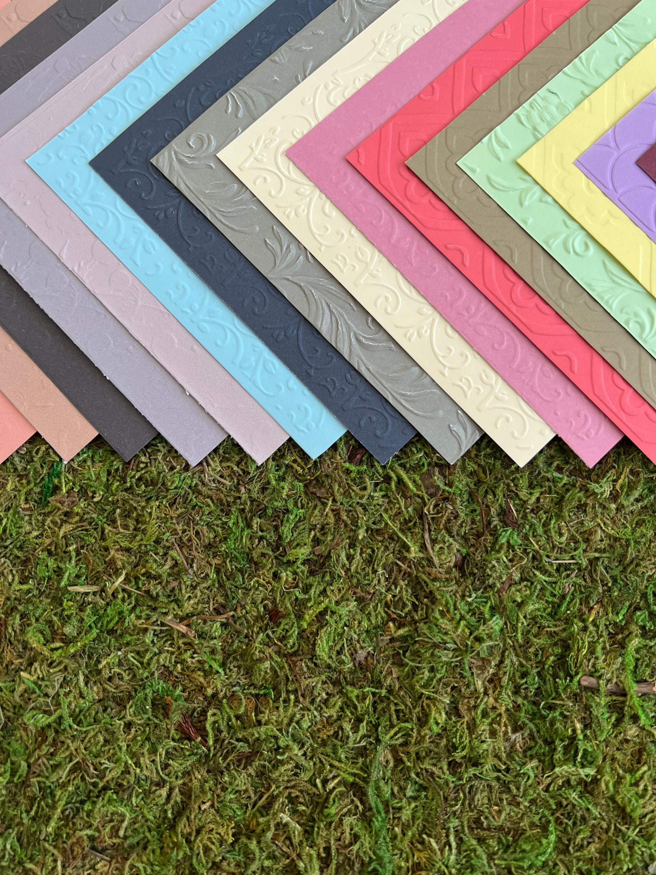 Embossed Paper | Paper Bundle - Etsy