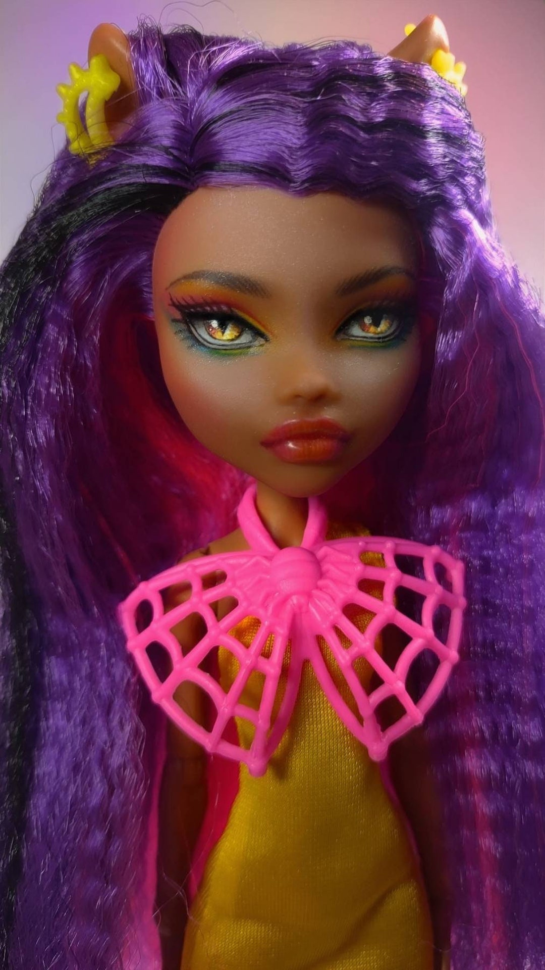 OOAK Custom Monster High Doll Repaint Clawdeen Wolf Ever After Werewolf ...