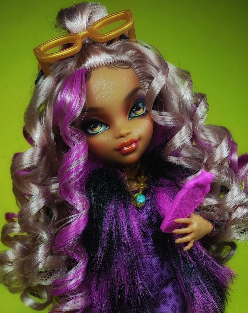 OOAK Custom Monster High Doll Repaint Clawdeen Wolf G3 Ever - Etsy