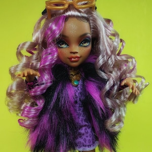 OOAK Custom Monster High Doll Repaint Clawdeen Wolf G3 Ever After ...