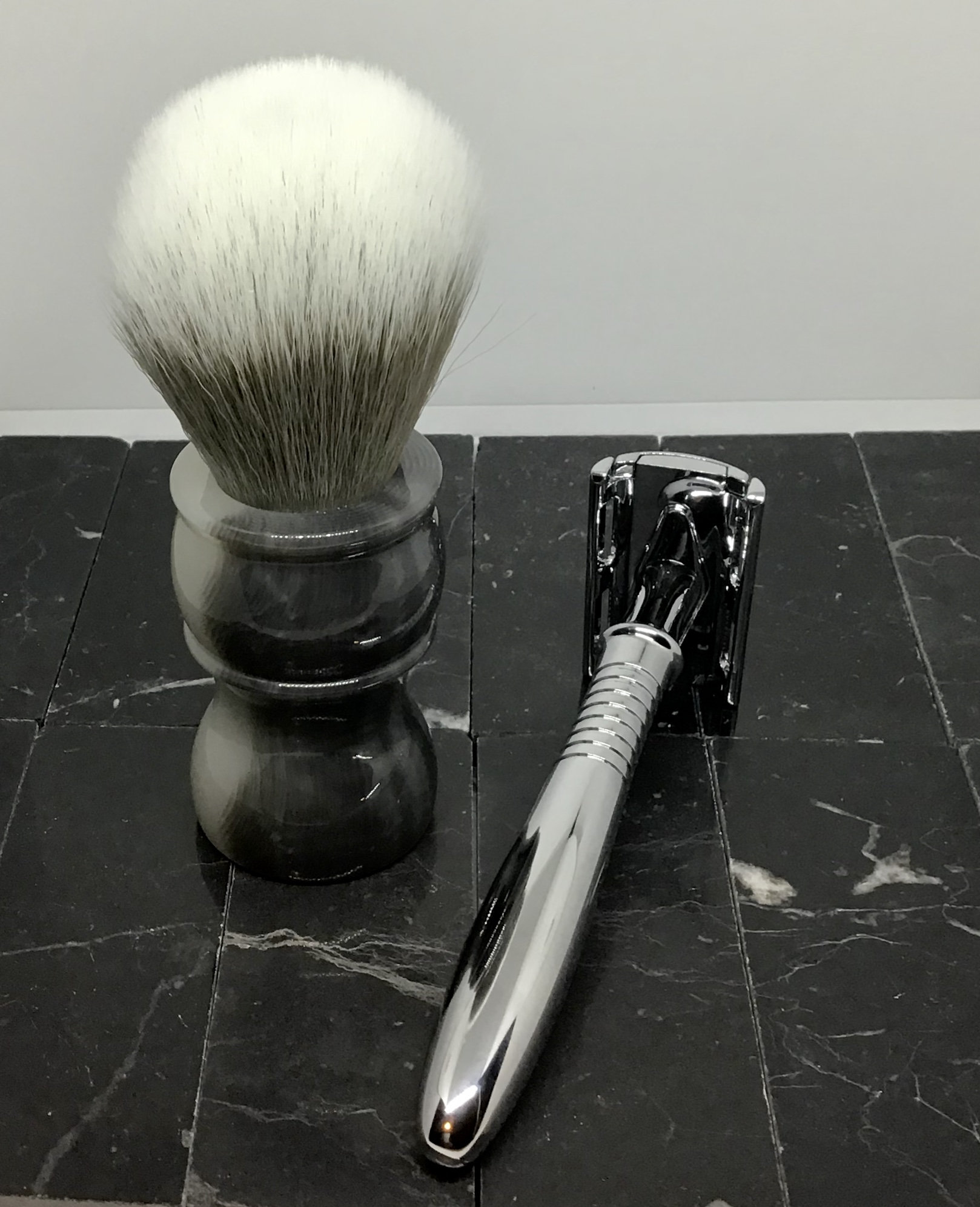 Wetshaving Starter Kit Safety Razor and Shaving Brush - Etsy