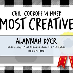 Chili Cook off Party Printables| DIGITAL| Chili Number Cards| Score ...