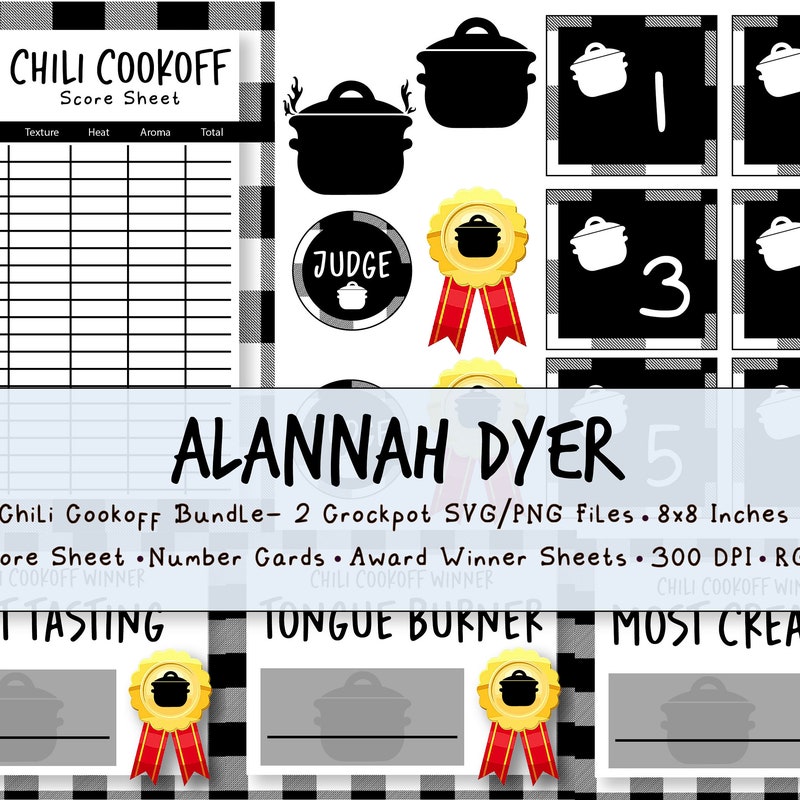 Chili Cook off Svg - Etsy