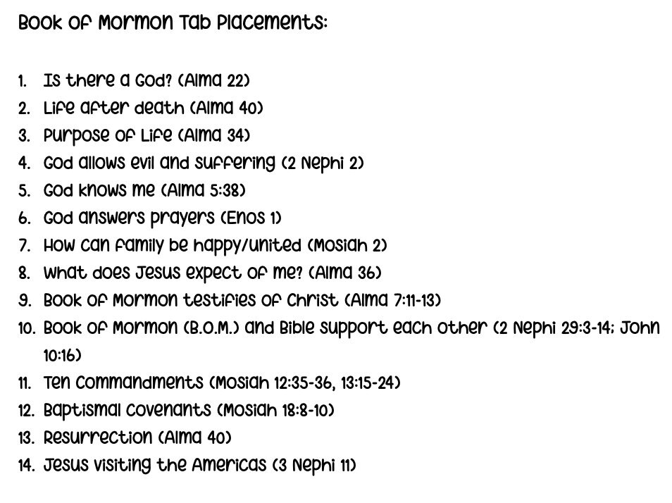 Book of Mormon/scripture Marking Bundle Printables| DIGITAL| Bookmarks ...