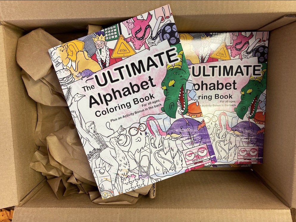 The Ultimate Alphabet Coloring Book| Alphabet| Educational| Learning ...