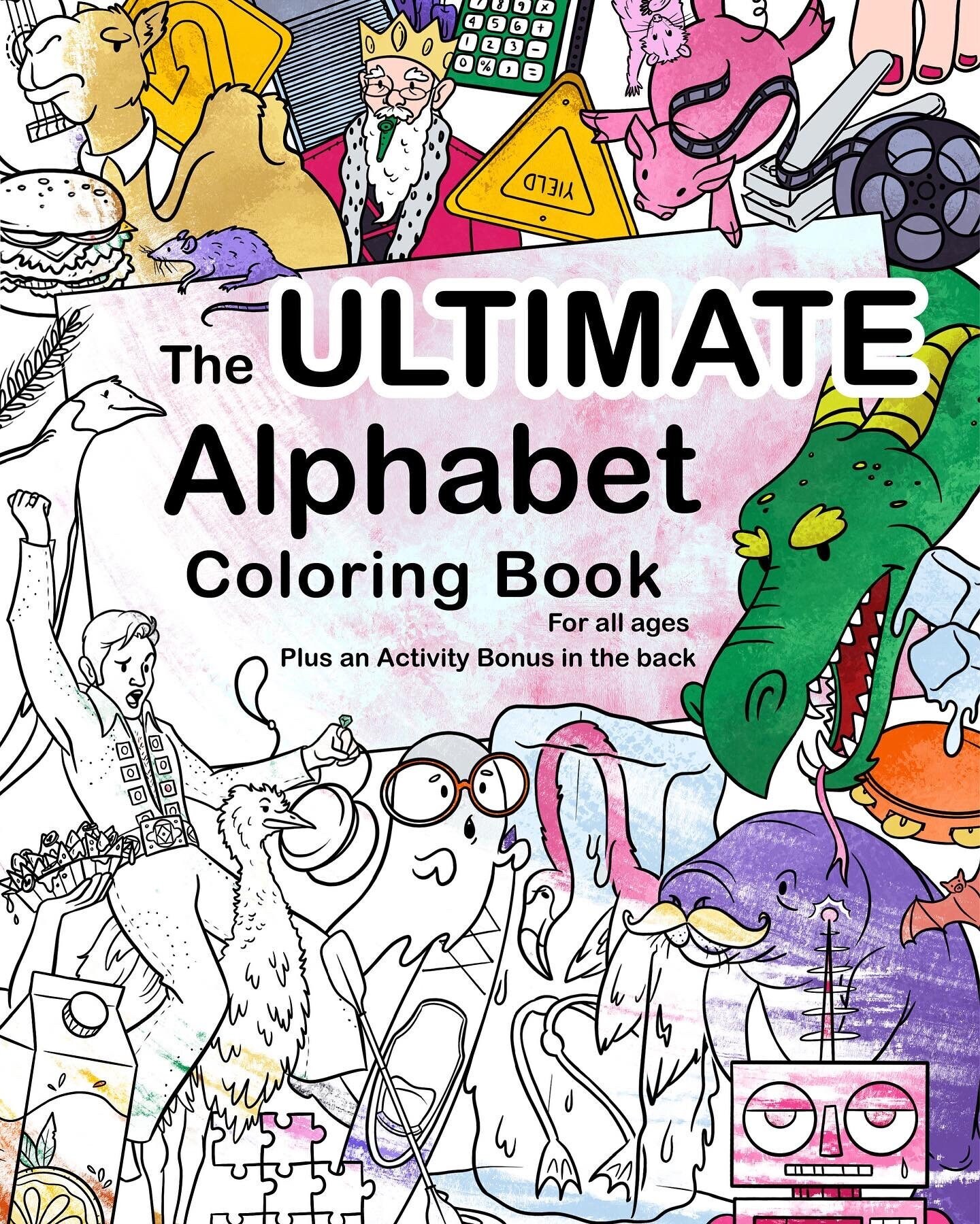 The Ultimate Alphabet Coloring Book| Alphabet| Educational| Learning ...