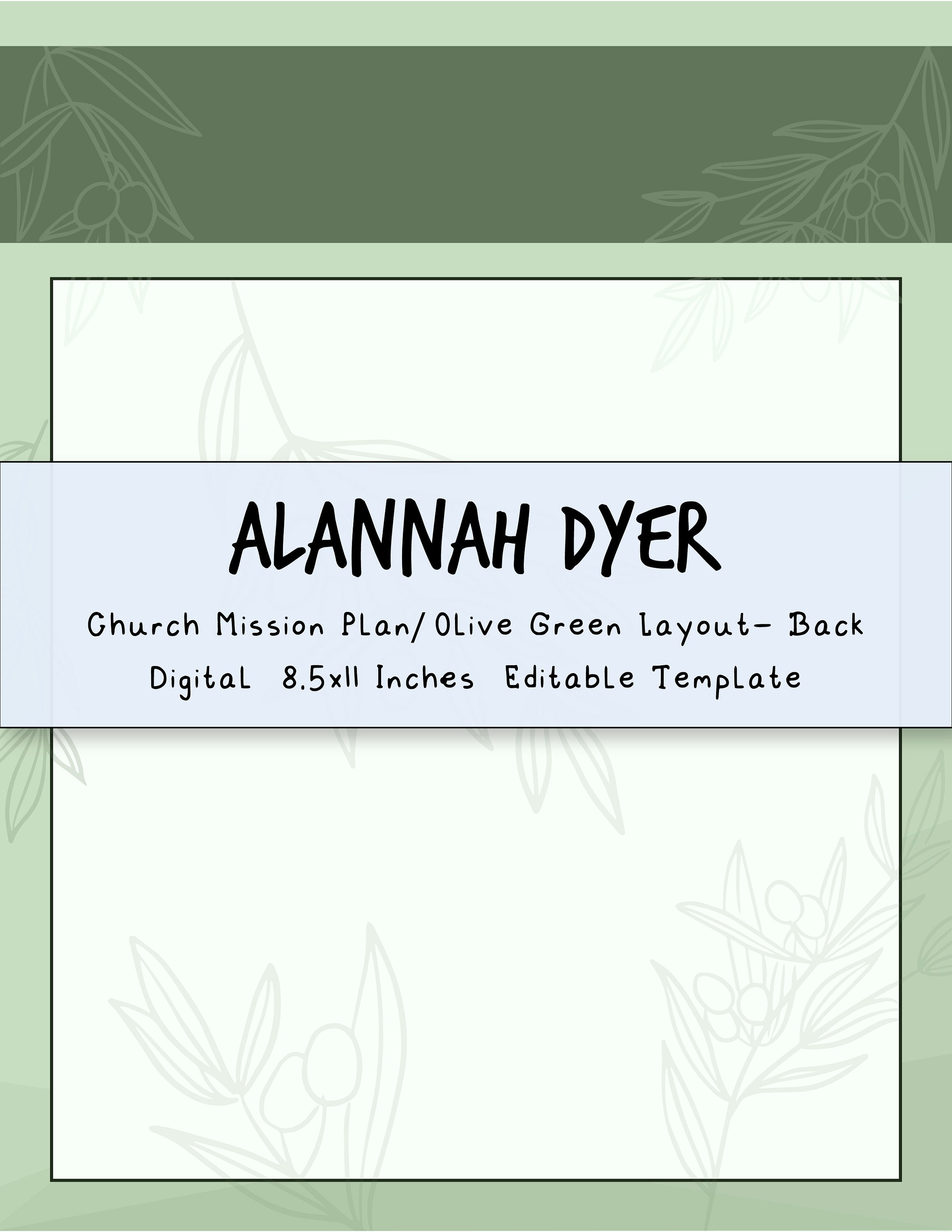 Ward Mission Plan Printable DIGITAL Jpeg Church Spiritual Study FHE ...