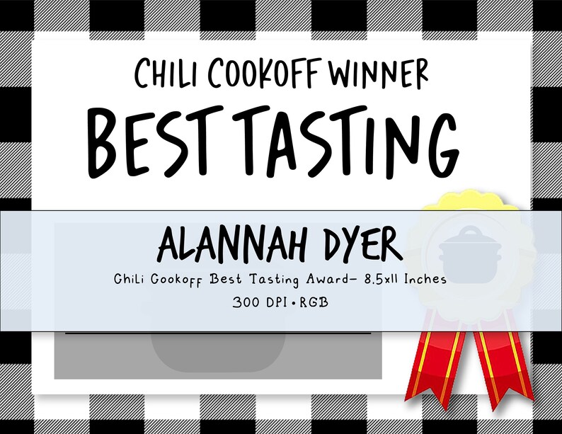Chili Cook off Party Printables| DIGITAL| Chili Number Cards| Score ...