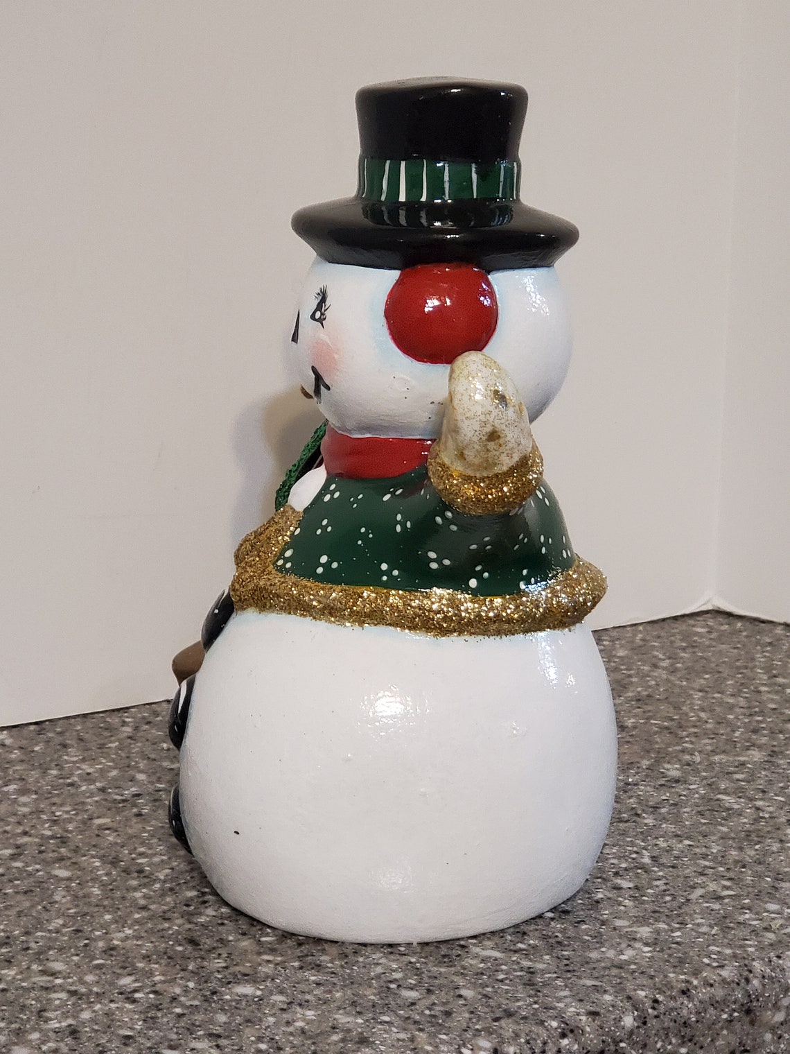 Ceramic Snowman to Add to Your Christmas Decor. Shipping Included in ...